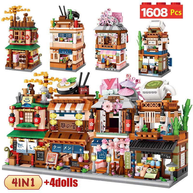 Japanese Building Blocks LOZ Mini Particle Building Blocks Japan